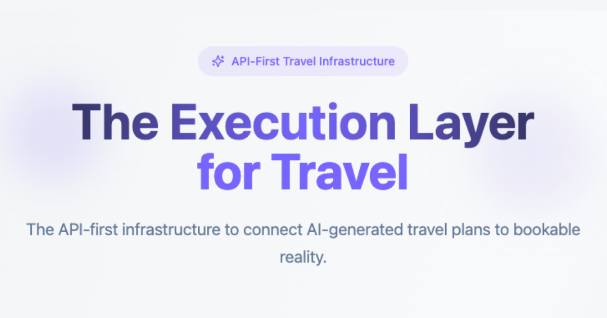 MustSeen: The Travel API & Execution Layer for AI-Powered Travel